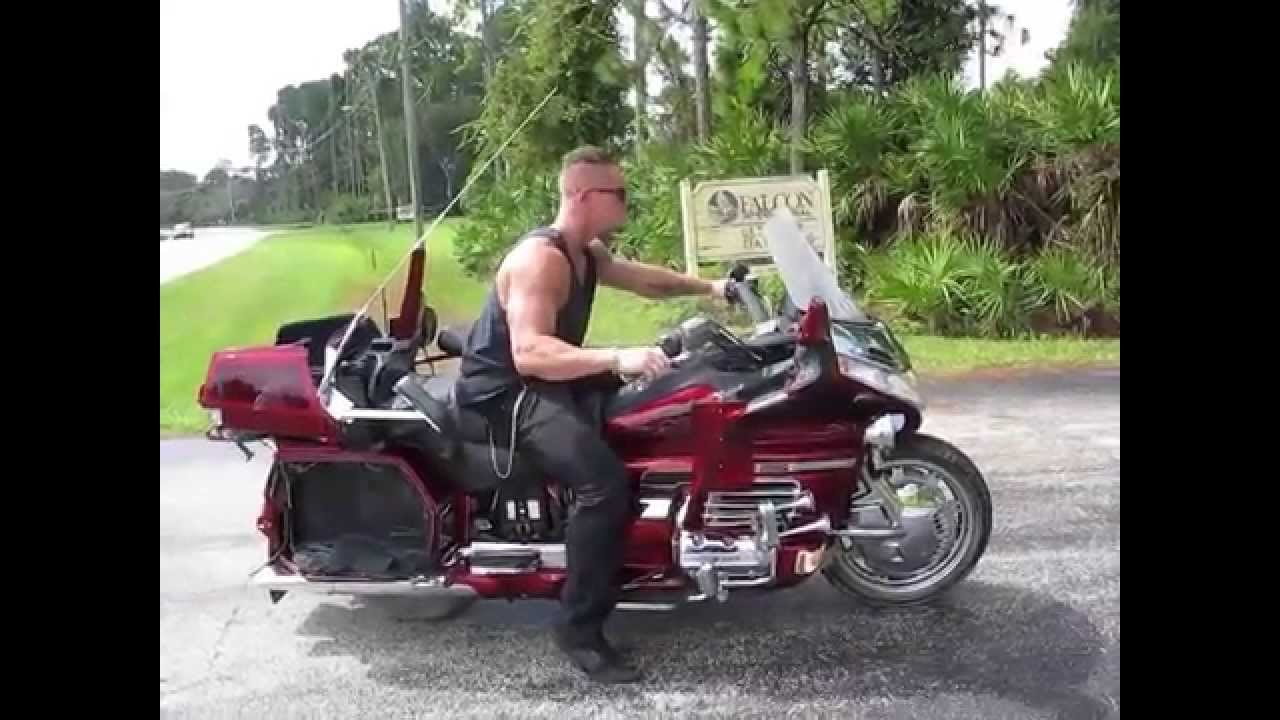 1405 99 Goldwing GL1500 (red) Fallen Cycles Test Ride - YouTube