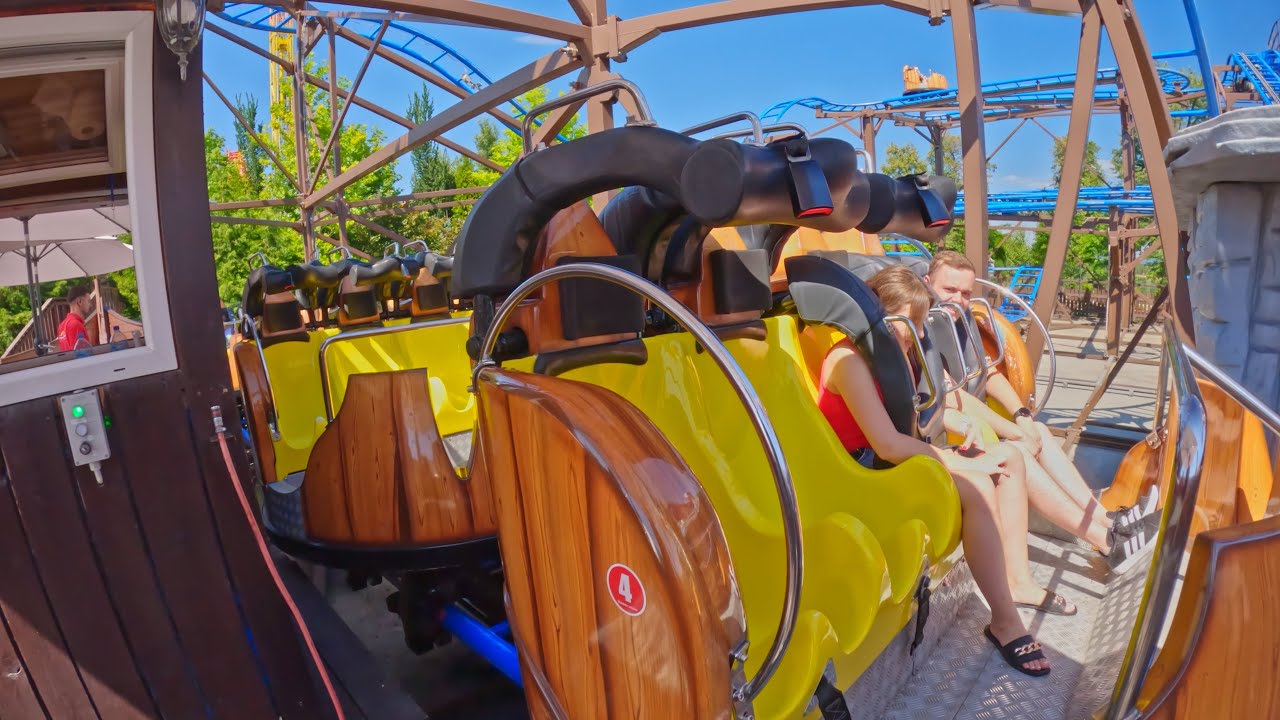 Roller Coaster that Feels Like Public Transport | Viking, Energylandia ...