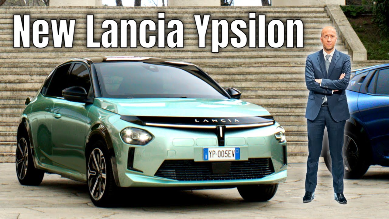 New Lancia Ypsilon 2024 Has Lots Of Style - YouTube