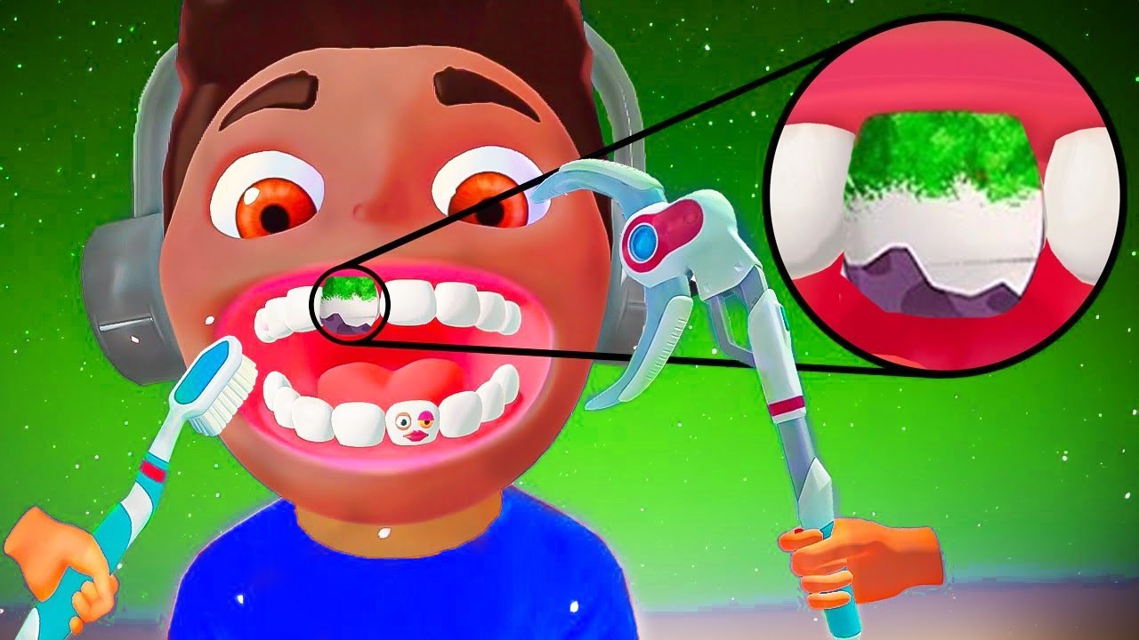 Fixing TEETH from YUCKY mouths - Titans Clinic VR (Am I a Dentist ...