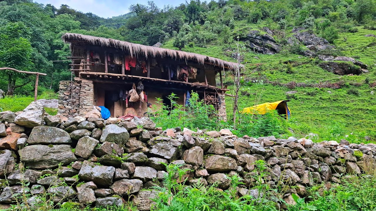 Traditional Nepali Rural Life || Most Peaceful & Relaxing Himalayan ...