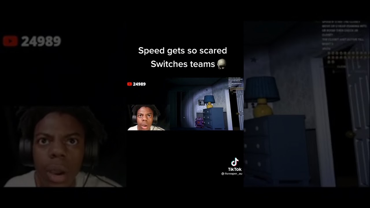 Speed gets so scared he switches teams - YouTube