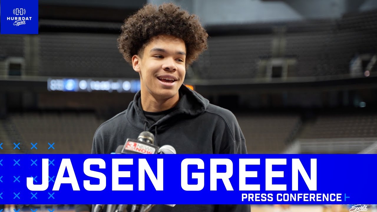 Creighton Basketball's Jasen Green | Press Conference Feb. 12, 2024 ...