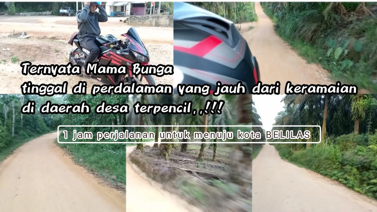 Ternyata Mama Bunga Tinggal Di Daerah Desa Terpencil,,, - YouTube