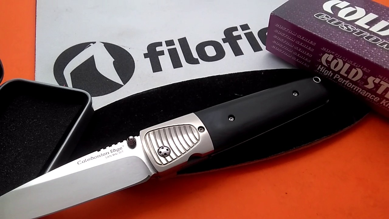 Cold Steel Custom Series Caledonian - YouTube