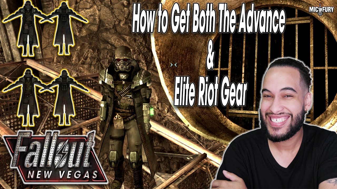 Fallout New Vegas - How to Get Advance Riot Gear & Elite Riot Gear ...