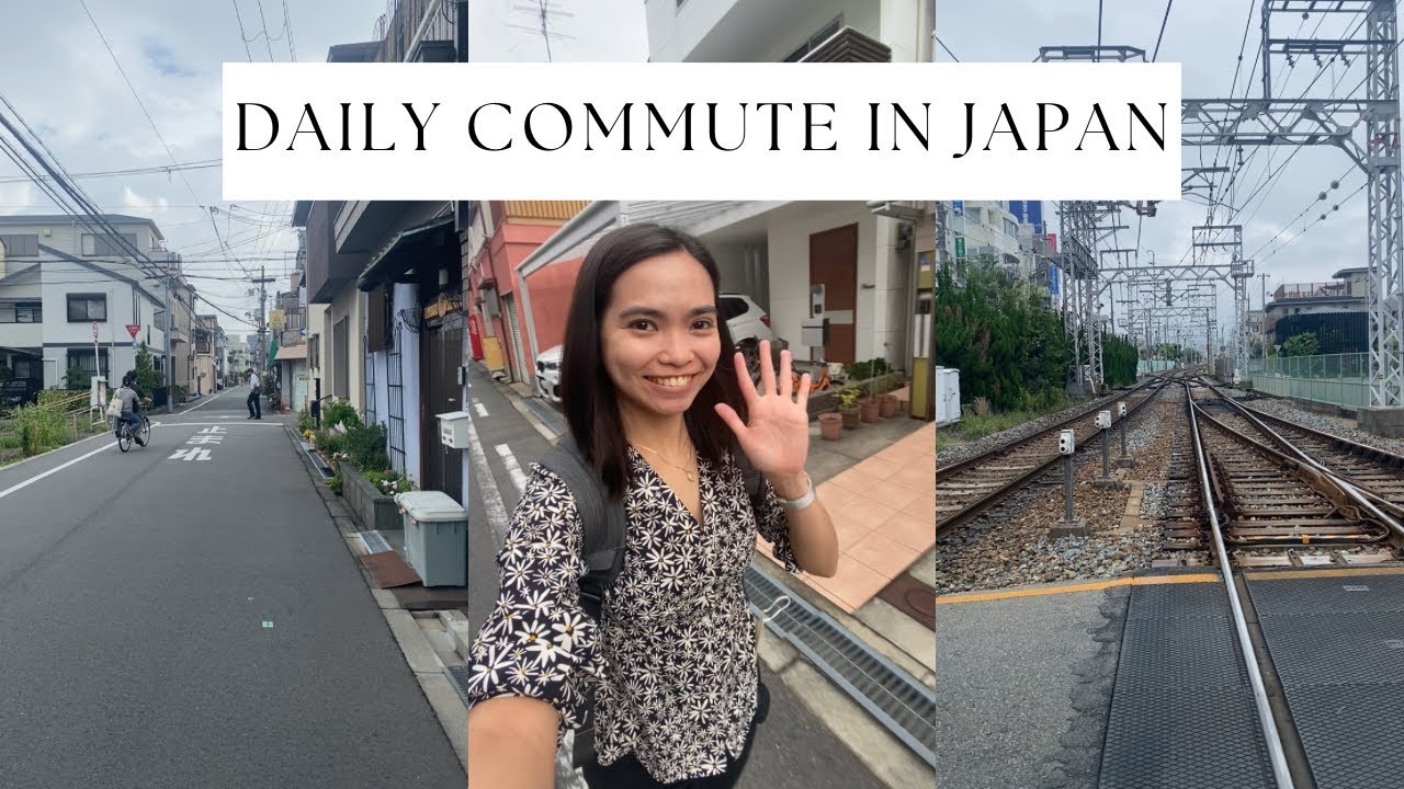 Mini Vlog: My Daily Commute in Japan 🚊🇯🇵, Daily routine, Living Alone ...