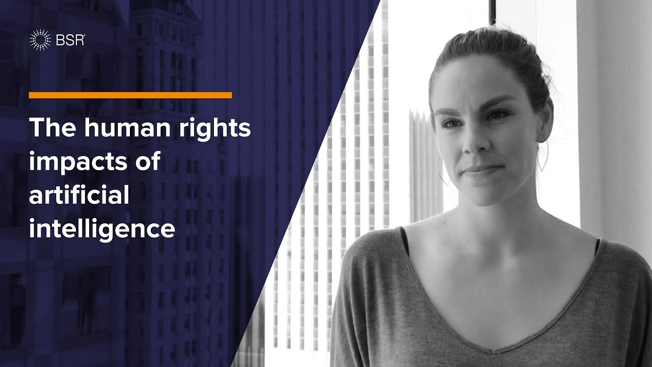 The Human Rights Impacts of Artificial Intelligence - YouTube