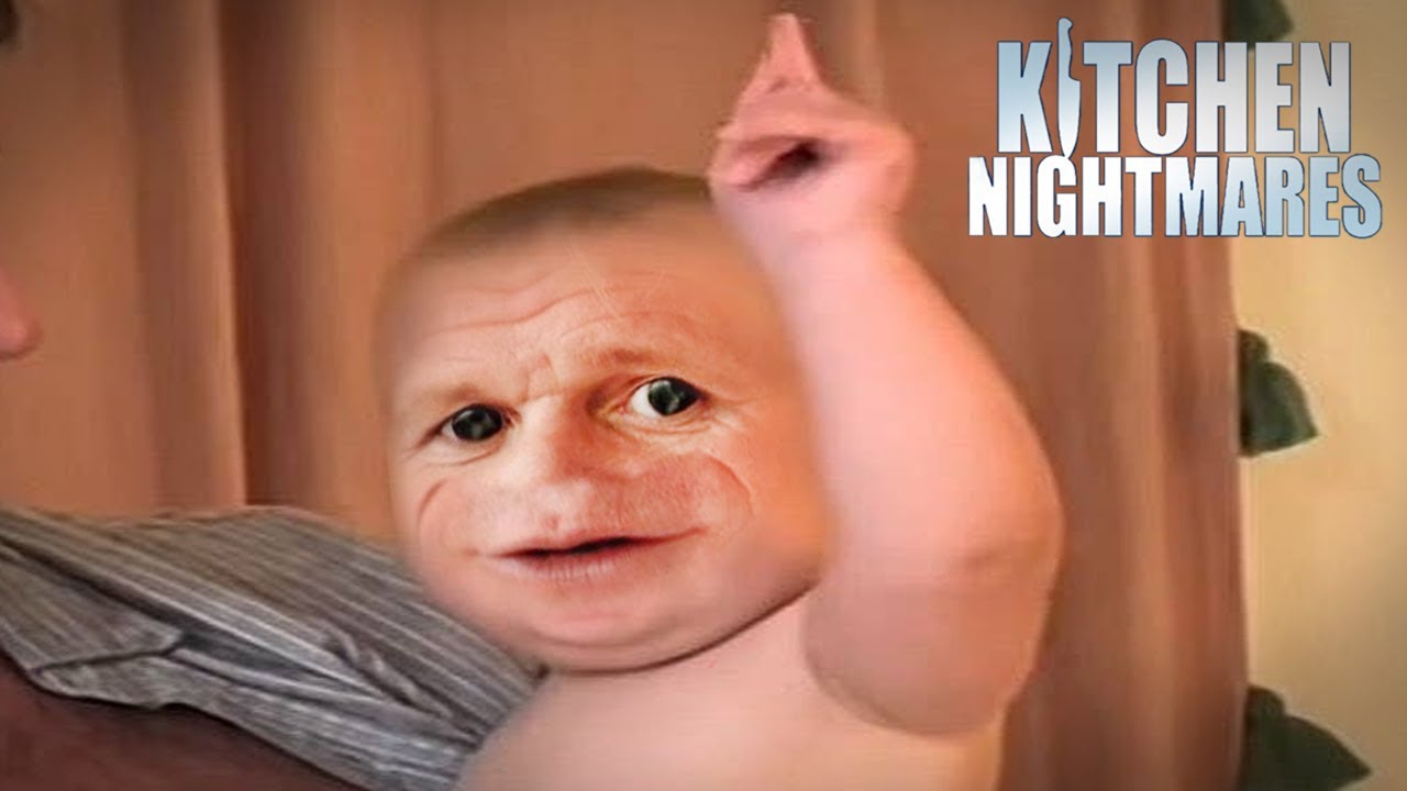 fully conscious baby gordon | Kitchen Nightmares | Gordon Ramsay - YouTube