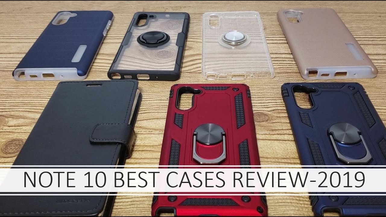 Samsung Galaxy Note 10 Cases Collection Unboxing and Review - 2019 ...