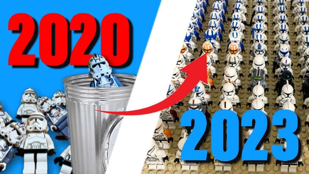 The EVOLUTION of my clone army! (2019-2023) - YouTube