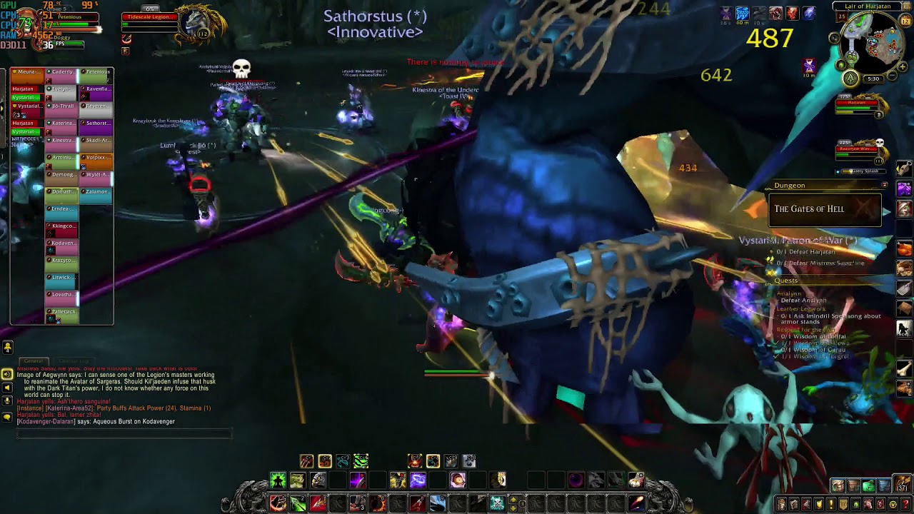Quadro 4000 vs World of Warcraft Raid Finder - YouTube