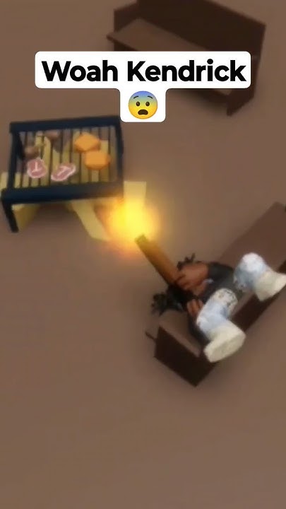 KENDRICK LAMAR HOPED DRAKE CAME WITH 3 SWITCHES 🔫😨 #roblox #robloxrapper #kendricklamar #diss # ...