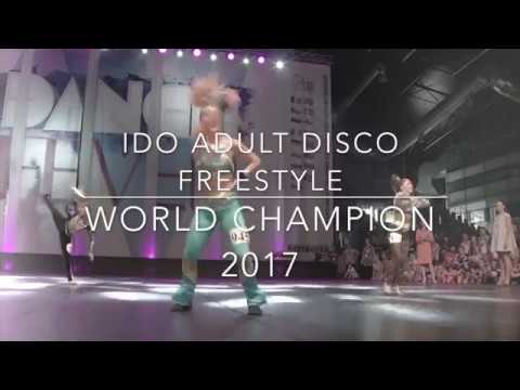 IDO ADULT DISCO FREESTYLE WORLD CHAMPION 2017 SOLO FEMALE Selina Jappee ...