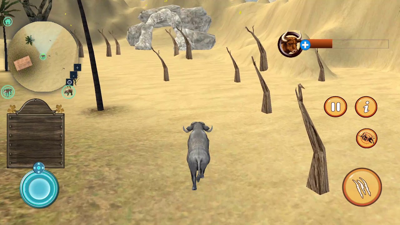 Buffalo Wild Bull Simulator - Gameplay FHD - YouTube