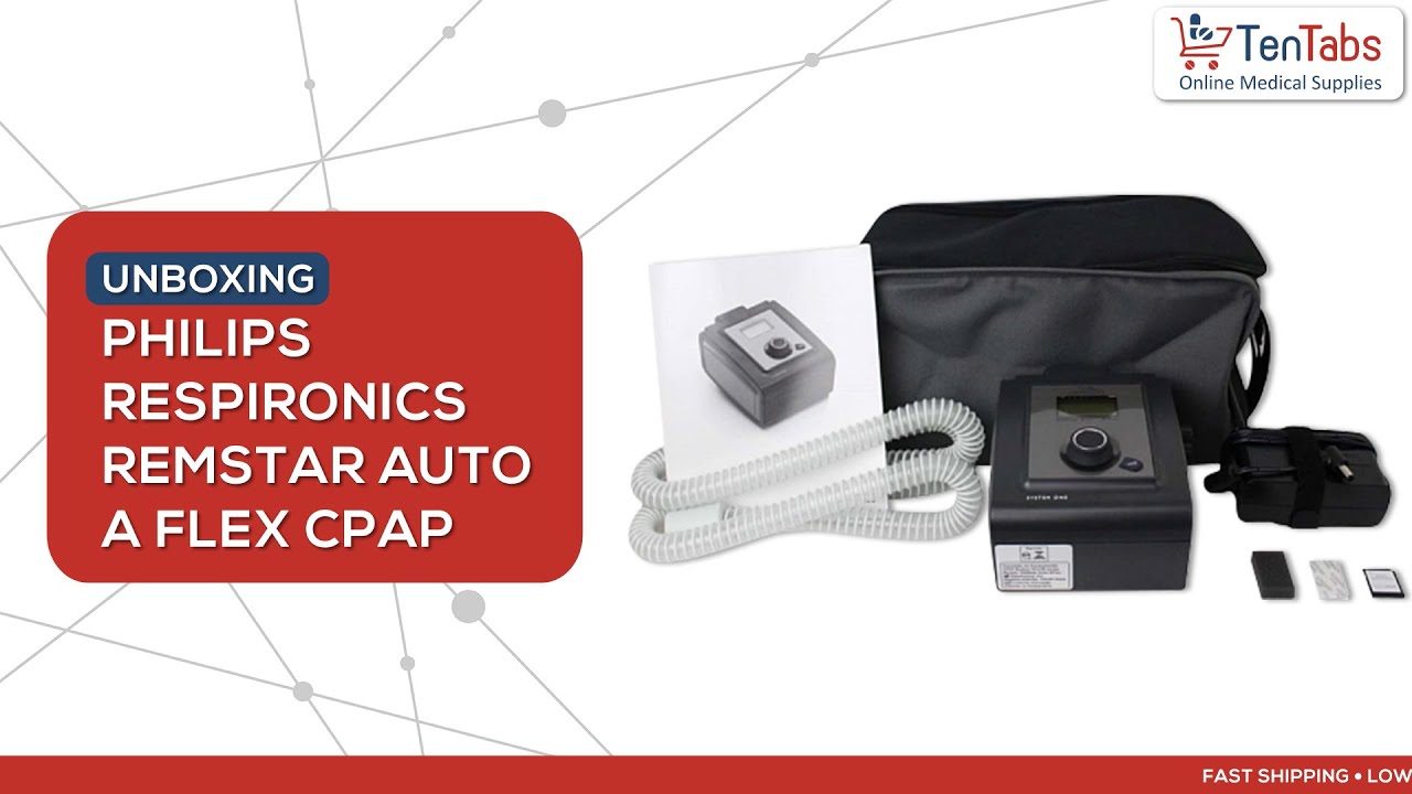 Philips Respironics RemStar Auto A Flex CPAP Unboxing/ Reviewing - YouTube