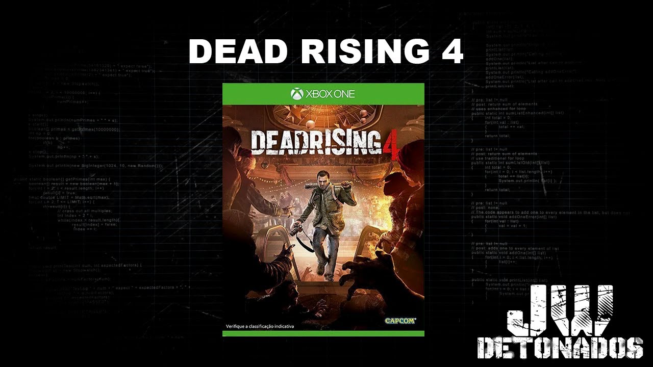 UNBOXING #176 - DEAD RISING 4 │ XBOX MÍDIA FÍSICA - YouTube