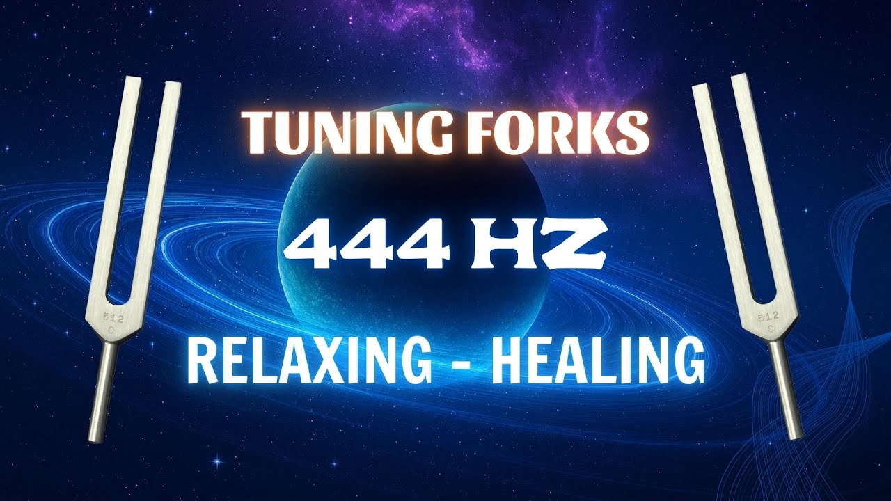 444 Hz Heart Chakra Activation | Tuning Fork Chakra Frequencies | Love ...