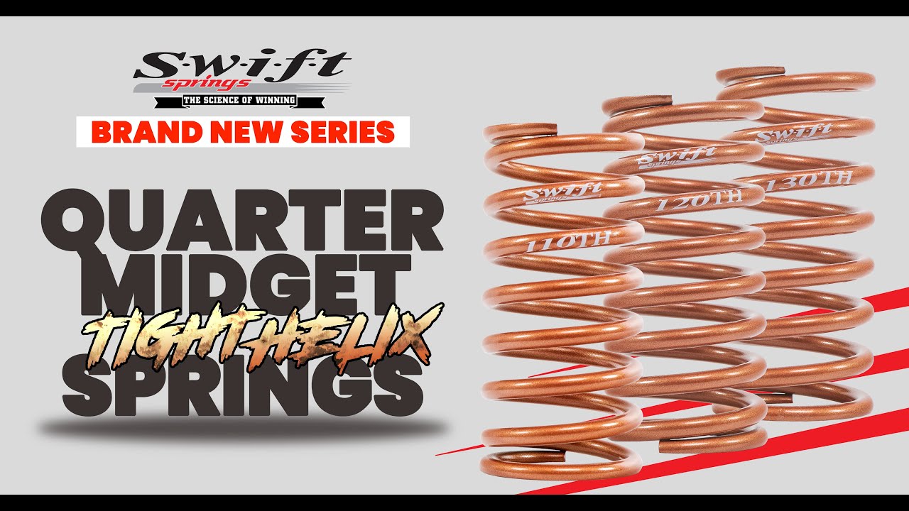 Swift Springs - New Line of Quarter Midget Springs [ Tight Helix Design ...