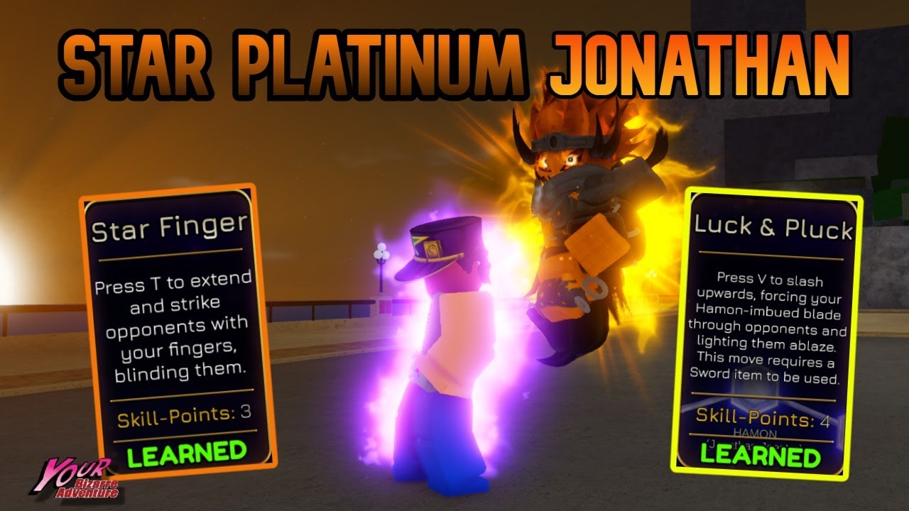 [YBA] Star Platinum Jonathan is still INSANE... - YouTube