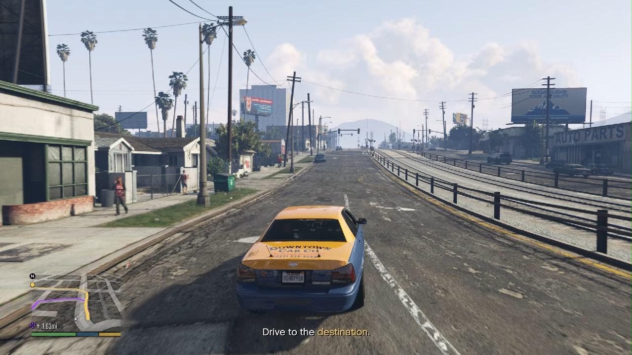 Grand Theft Auto V Clumsy driver - YouTube
