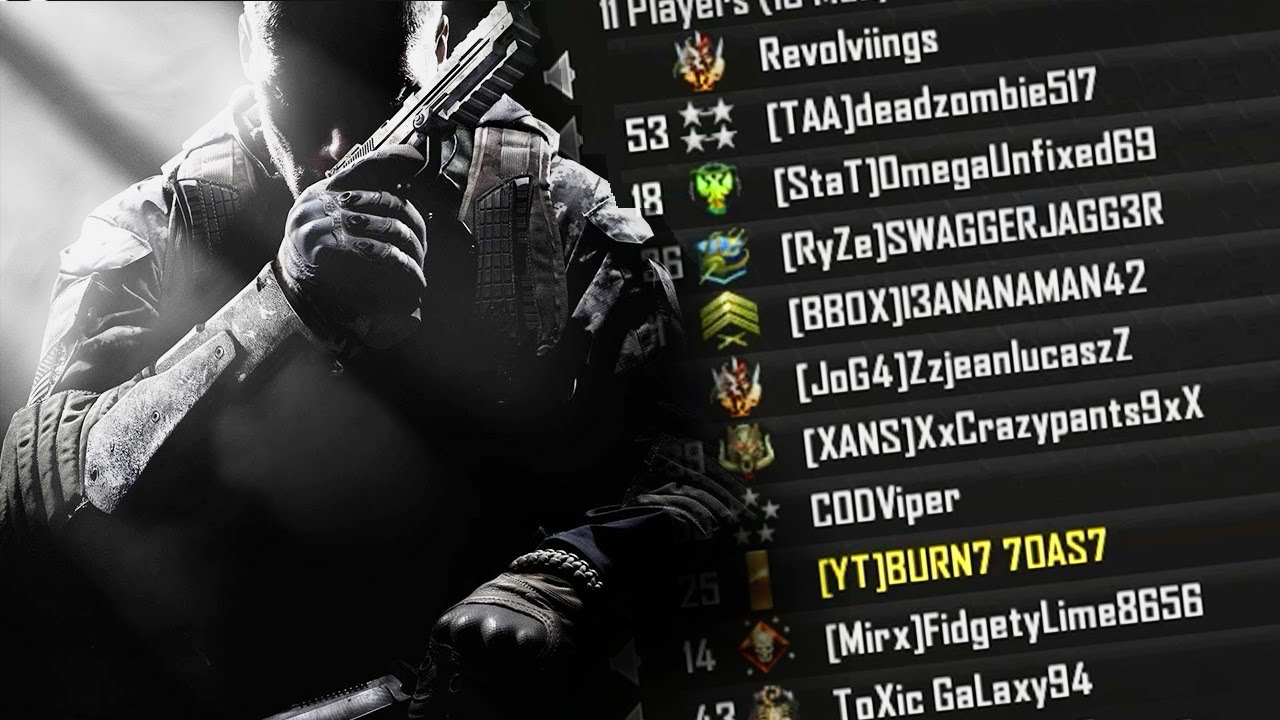 Black ops 2 open lobby fun ( Trolls, Rages, Loud Squeaker ) - YouTube