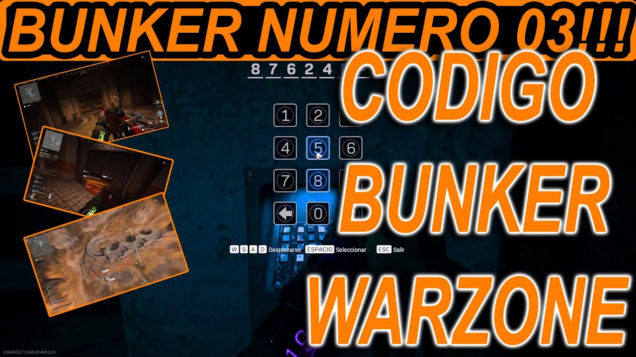 COMO ENTRAR AL BÚNKER 3 EN WARZONE CÓDIGO PARA ABRIR AL BUNKER 3 - YouTube