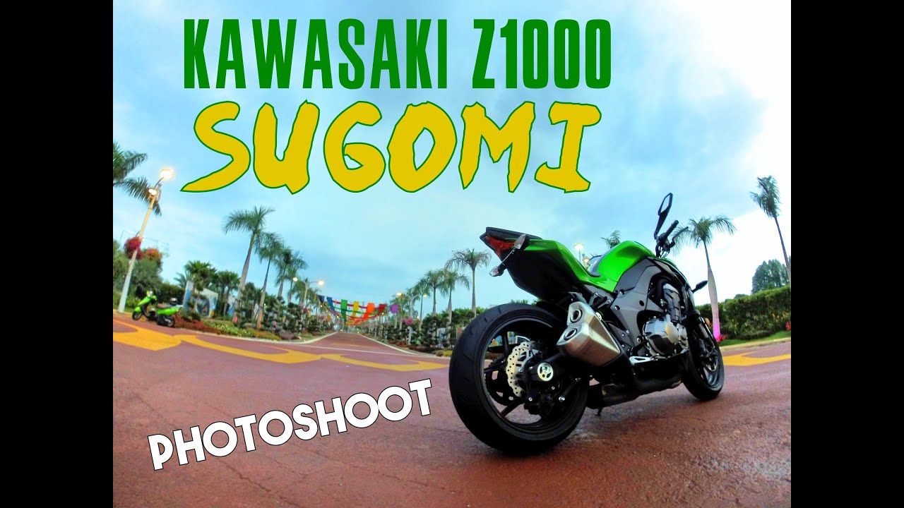 Kawasaki Z1000 Sugomi PhotoShoot Putrajaya - YouTube