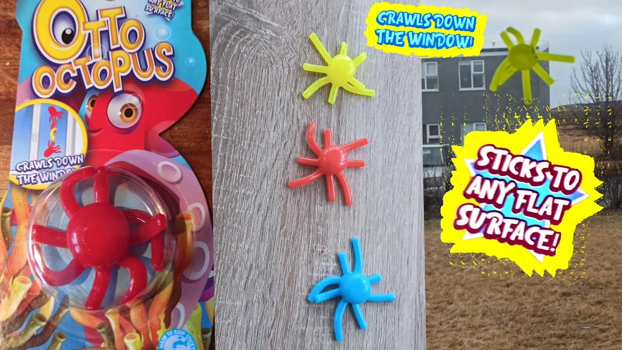 Otto The Octopus! Wacky Wally!? Fidget Octopus Toy! - YouTube
