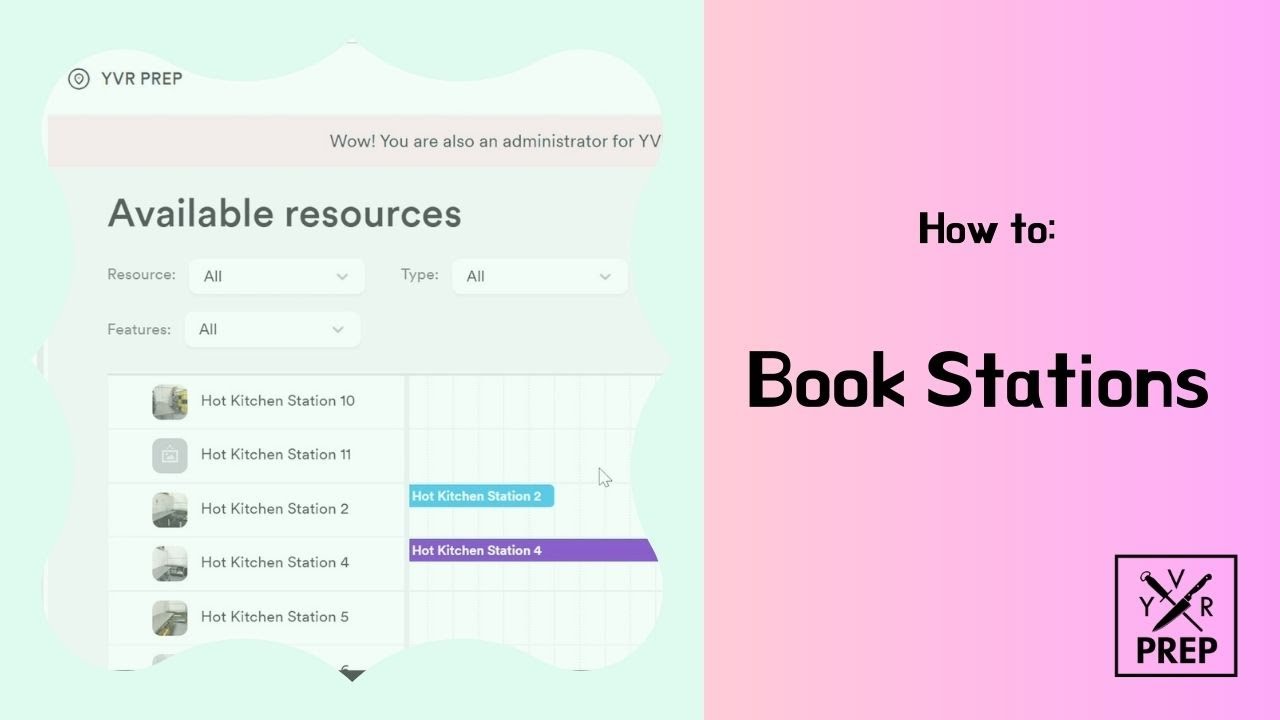 HOW TO... Book Stations (YVR Prep Membership Tips Series) - YouTube