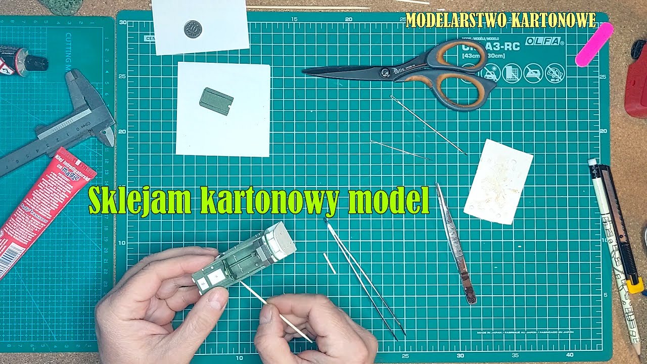 MODELARSTWO KARTONOWE Relacja z budowy modelu samolotu P 51 Mustang ...