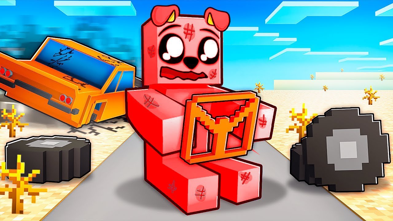 PIMPEK MIAŁ WYPADEK SAMOCHODOWY w MINECRAFT! (Pimpek, Luczek) - YouTube