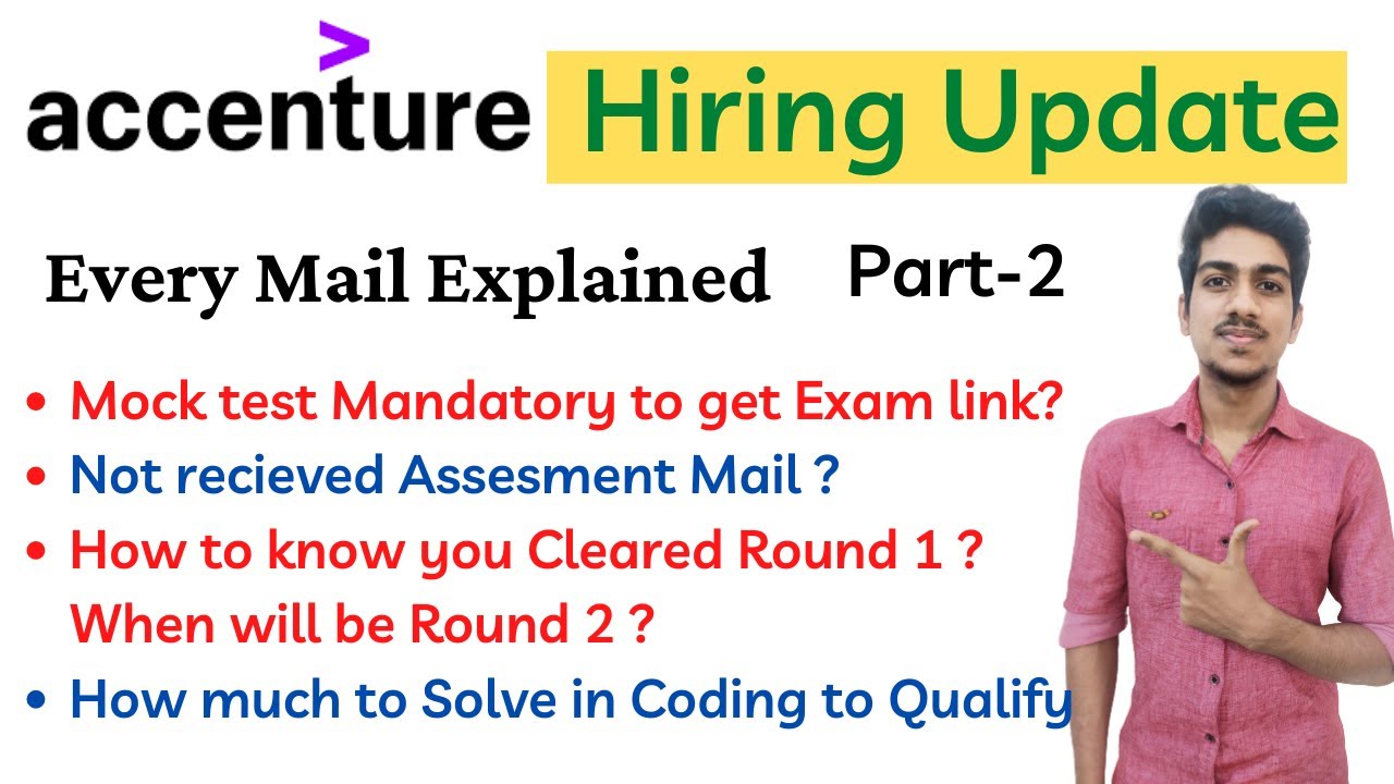 Accenture Hiring Update| Mock test/Cognitive & CodingAssesment ...