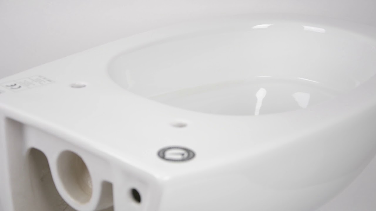 Tecnologia RIMLESS - Wc Morning Rak Ceramics - YouTube