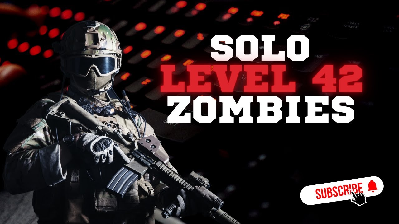 Getting to Level 42 in BO3 Zombies Solo #blackops3 - YouTube