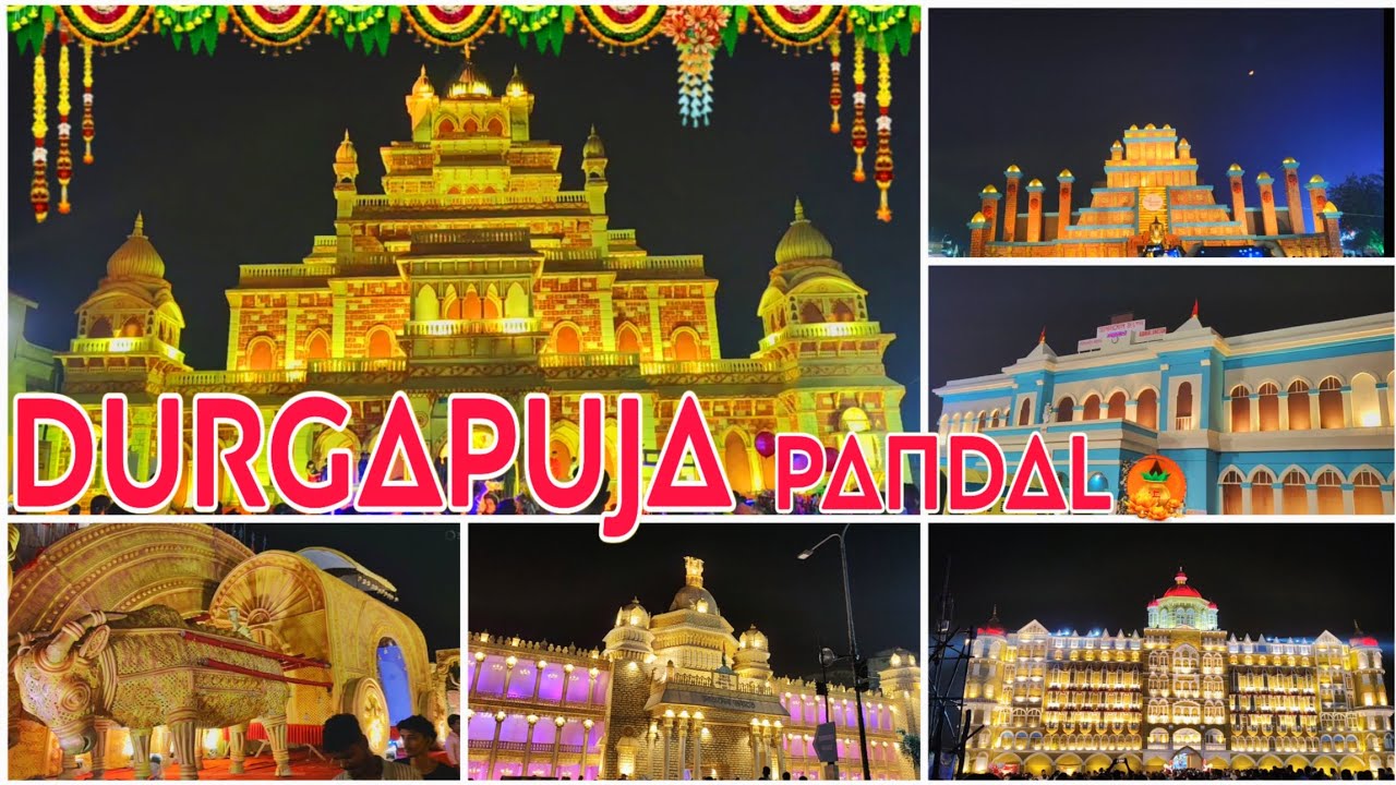 Durgapuja pandal | asansol pandal | west bengal best pandals - YouTube