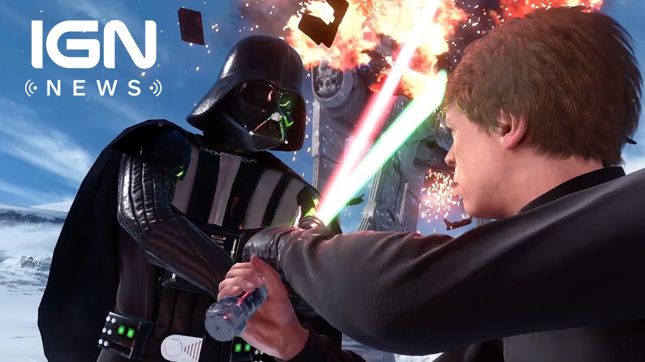 First Star Wars: Battlefront Gameplay Demo Debuts Luke Skywalker - IGN ...