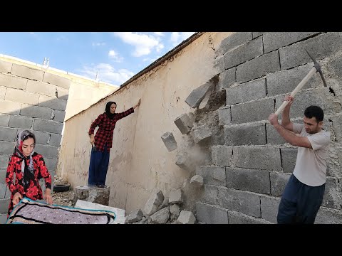 Fatima's sewing, Jesus' efforts, and the dream of building a new home 
