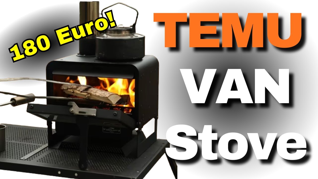 Setting Up Our TEMU Camper Van Stove | Part 1 - YouTube