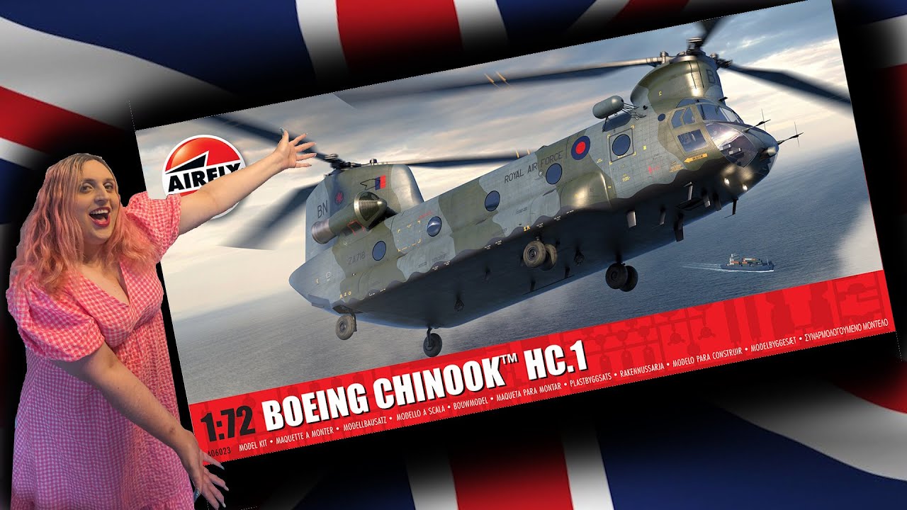 Airfix's 1/72 Boeing Chinook Unboxing and Thoughts - YouTube