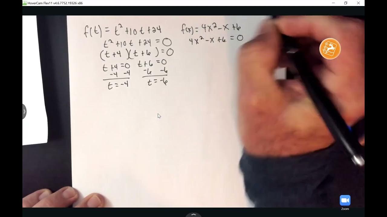 College Algebra Test 2 review - YouTube