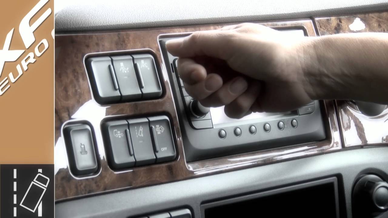 DAF Trucks UK | XF Driver Training Videos | 5a XF Switches main - YouTube