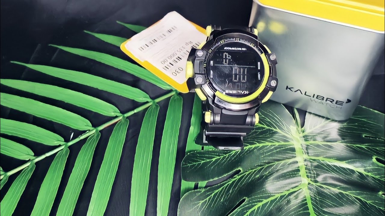JAM TANGAN KALIBRE WATCH MAXWELL ORIGINAL - YouTube