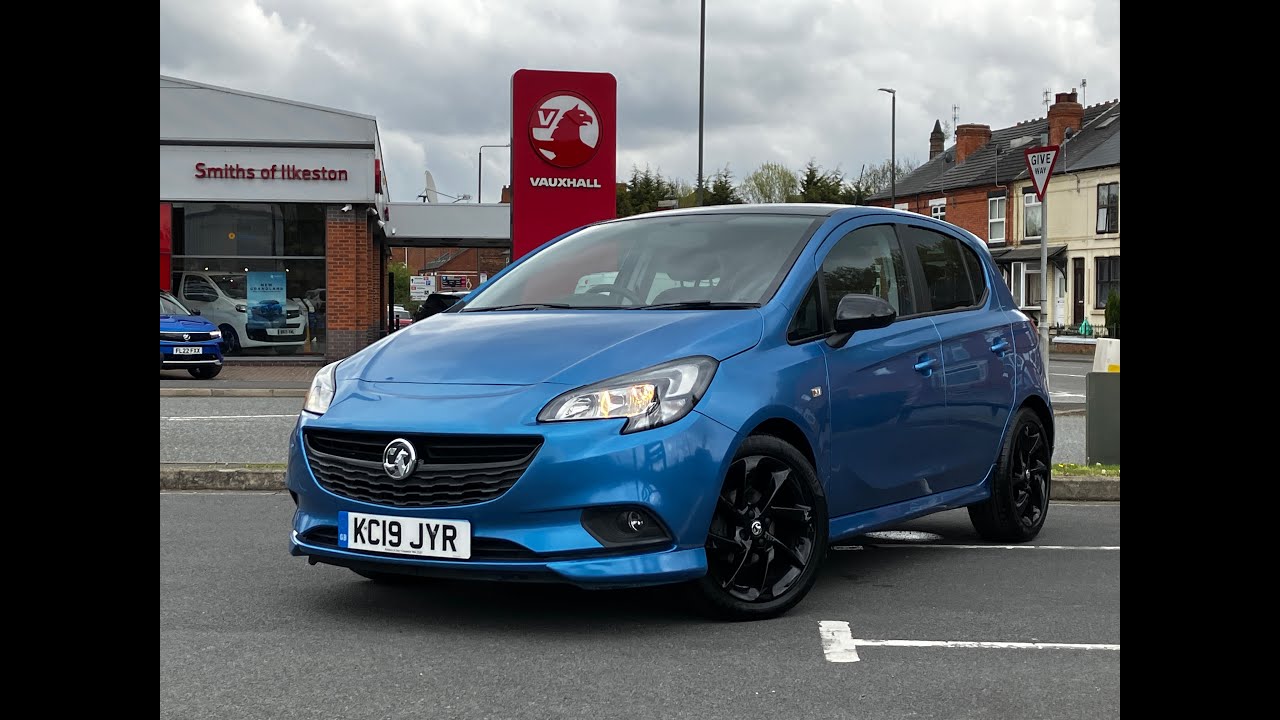 2019 Vauxhall Corsa Hatchback SRi Vx-line Nav Black 1.4l - YouTube