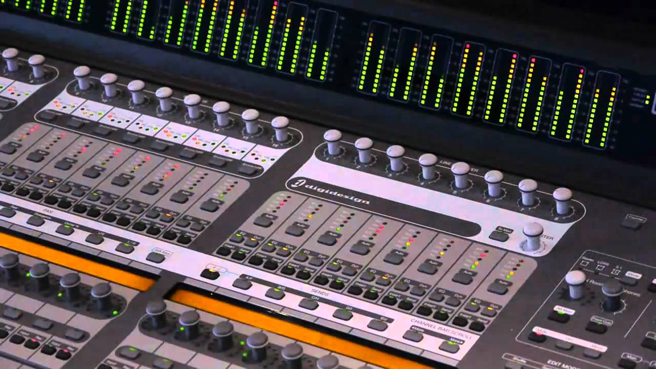 Digidesign C24 in Vegas test mode at Forge Recording Studio - YouTube
