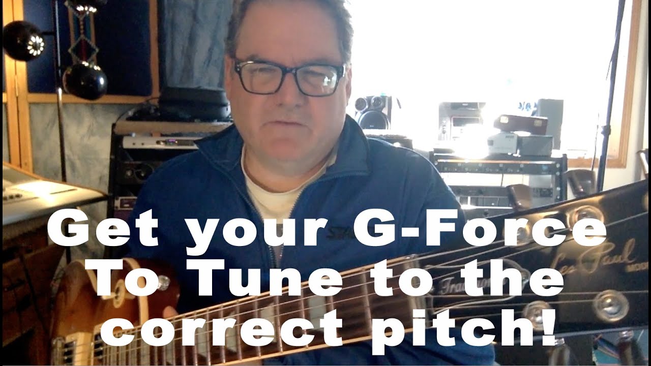 Getting your Gibson G-Force Exactly In Tune - YouTube