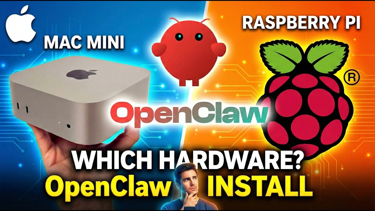 Mac Mini vs. Raspberry Pi: Which is Best for OpenClaw?Video15 OpenClaw ...