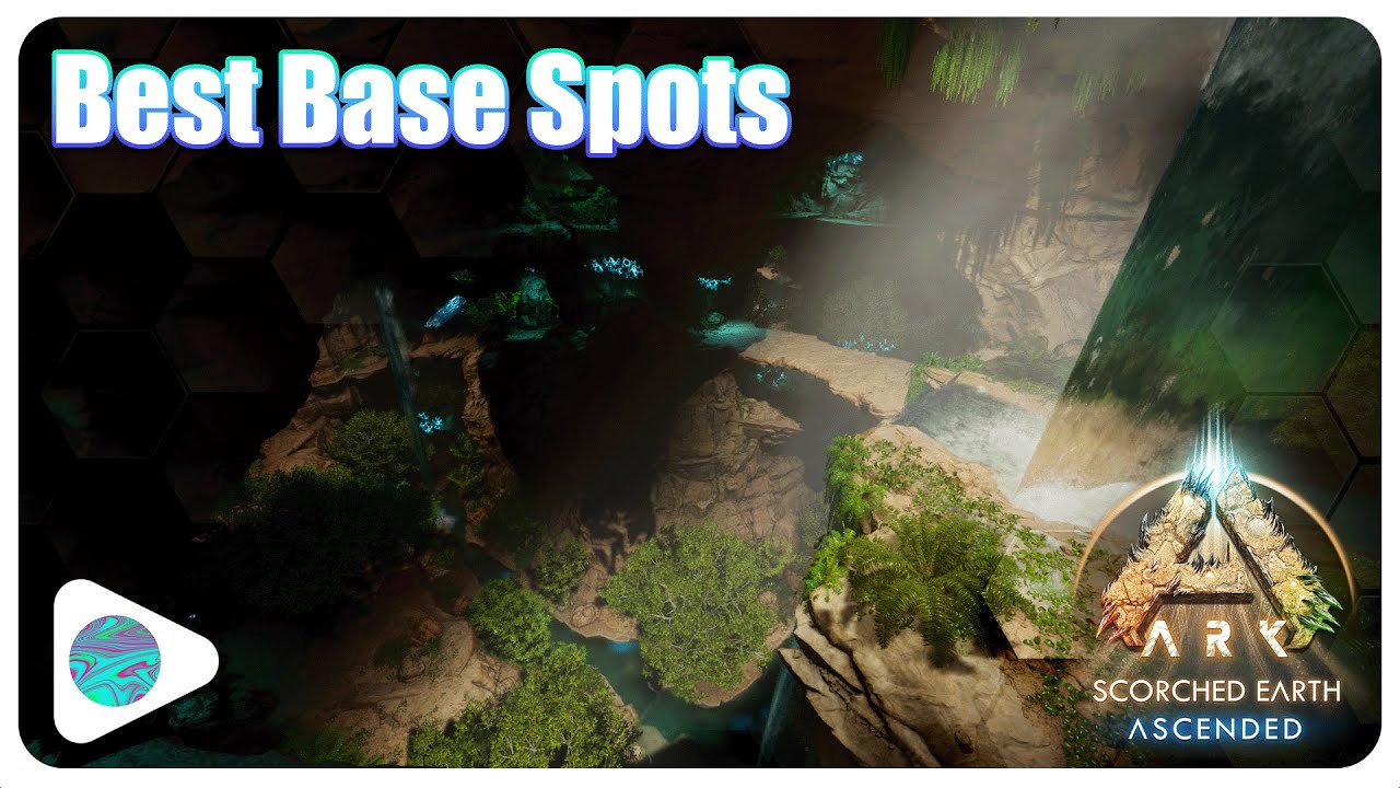 Top 2 Base Spots \\ Scorched Earth \\ ARK Ascended - YouTube
