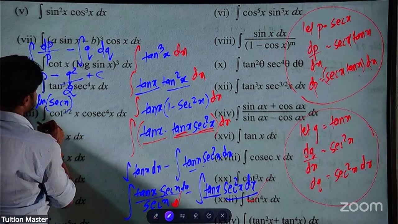 integration part 7c class 11 - YouTube