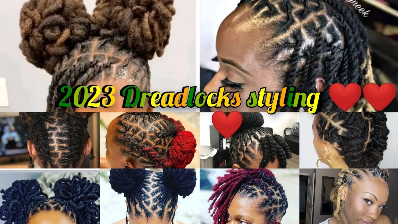 BEST LATEST 2024 DREADLOCKS STYLES| CUTE AND UNIQUE DREADLOCK STYLES ...